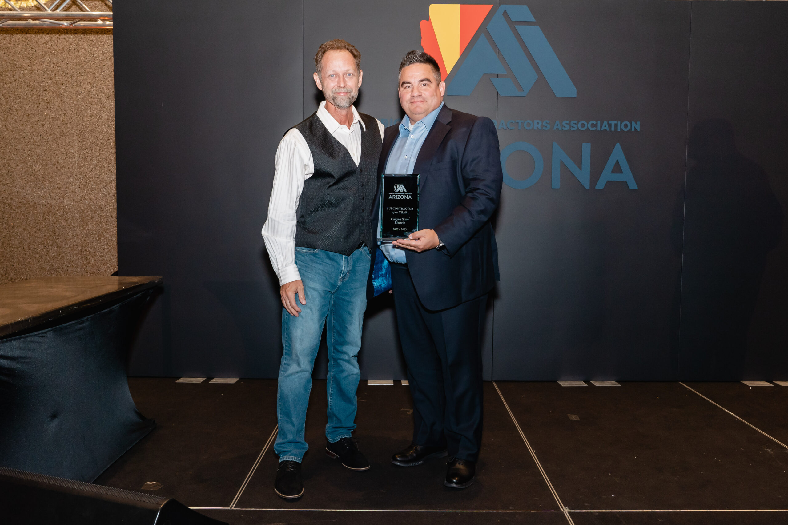 Canyon State Electric Named 2023 Subcontractor of the Year Canyon State Electric Named 2023 Subcontractor of the Year